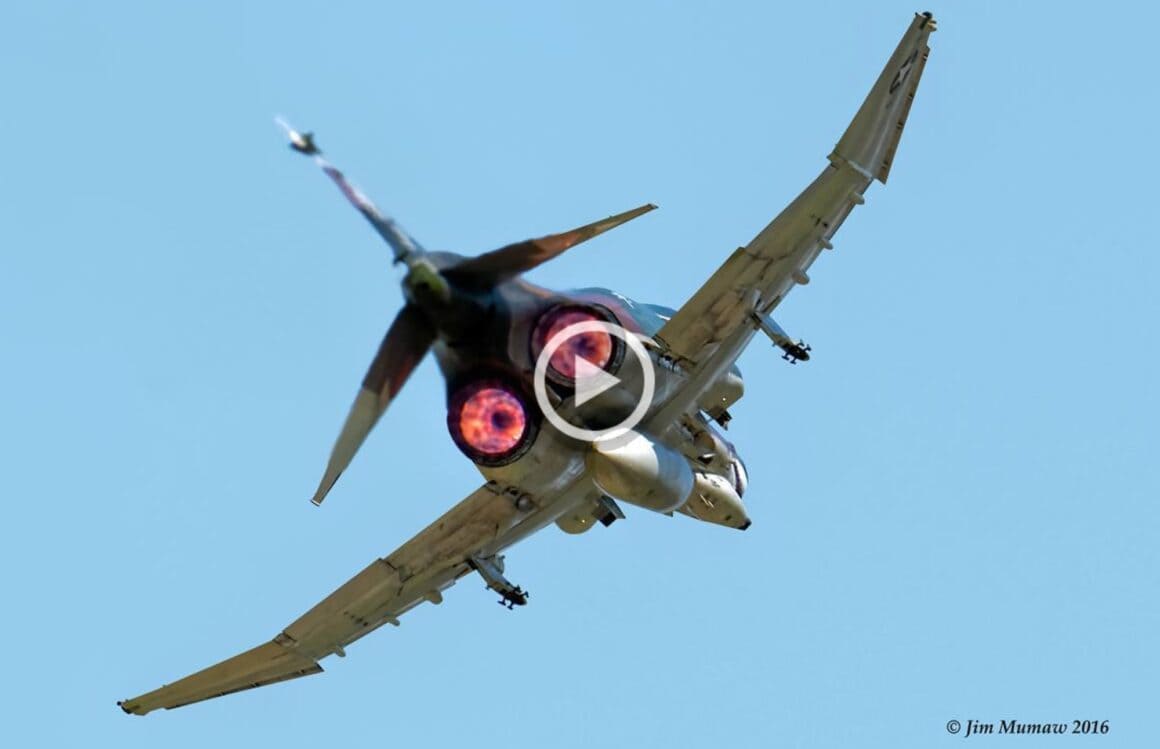 Relish The Sound Of a F-4 Engine Start and Takeoff