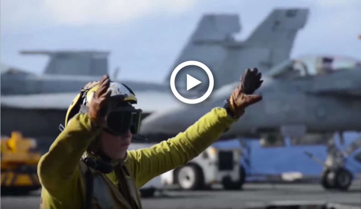 This Video of A Day On The Deck Of An Aircraft Carrier Is About As ...