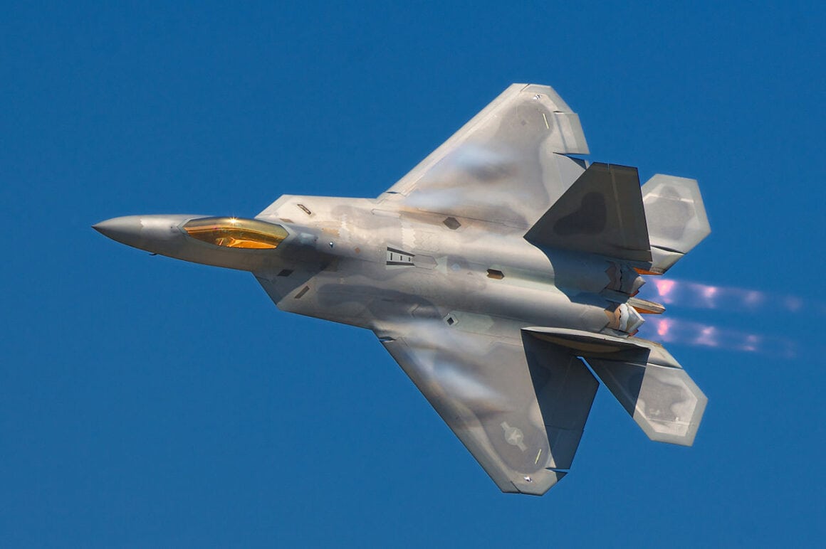 Roar Of The Raptor: The Engine Start Up Of An F-22