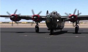 It's Liberating To Watch This B-24 Fire Up Its Four Engines