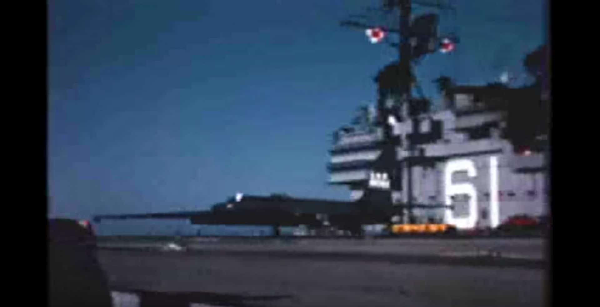 A U-2 Spyplane Landed On An Aircraft Carrier? Yup!