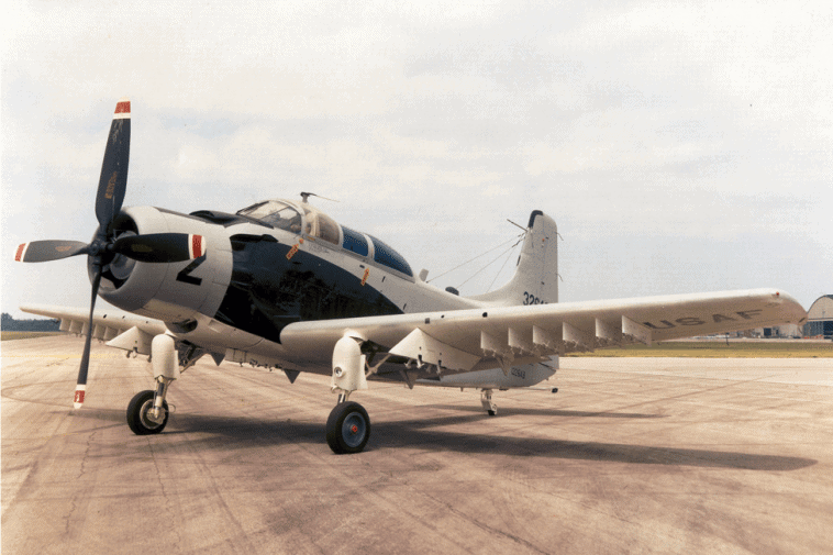 Hero Skyraider Pilot Lands On Destroyed Runway, Saves Downed Pilot ...