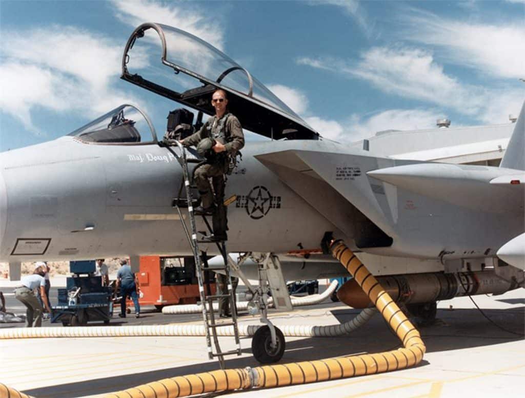That Time An F-15 Pilot Shot Down A Satellite