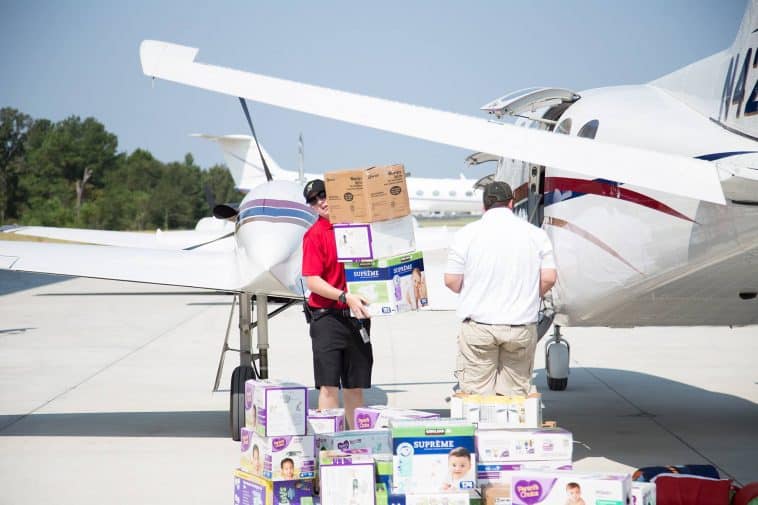 Operation Airdrop Volunteer Pilots And Staff Support Hurricane Victims