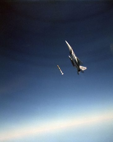 That Time An F-15 Pilot Shot Down A Satellite