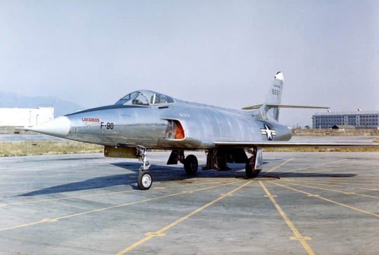 The Lockheed XF-90 Looked Like A Million Bucks But Never Really Got Off ...