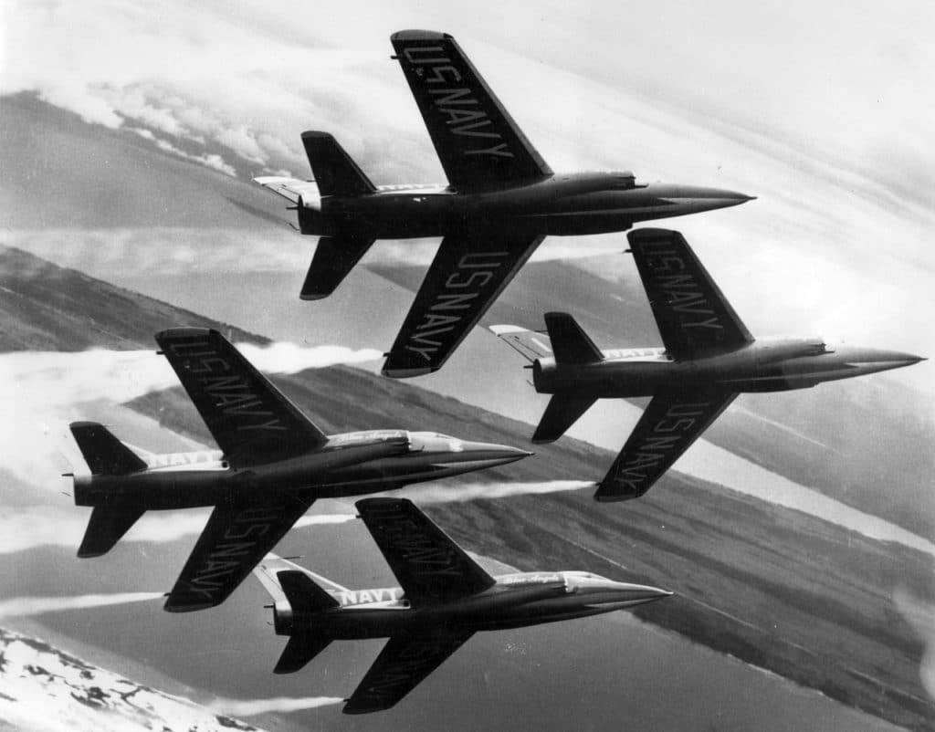 Eye Of The Tigers: The Blue Angels Rocked Their Grumman F-11A Tigers