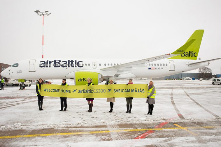 Bombardier's CS300 Celebrates First Year Of Service