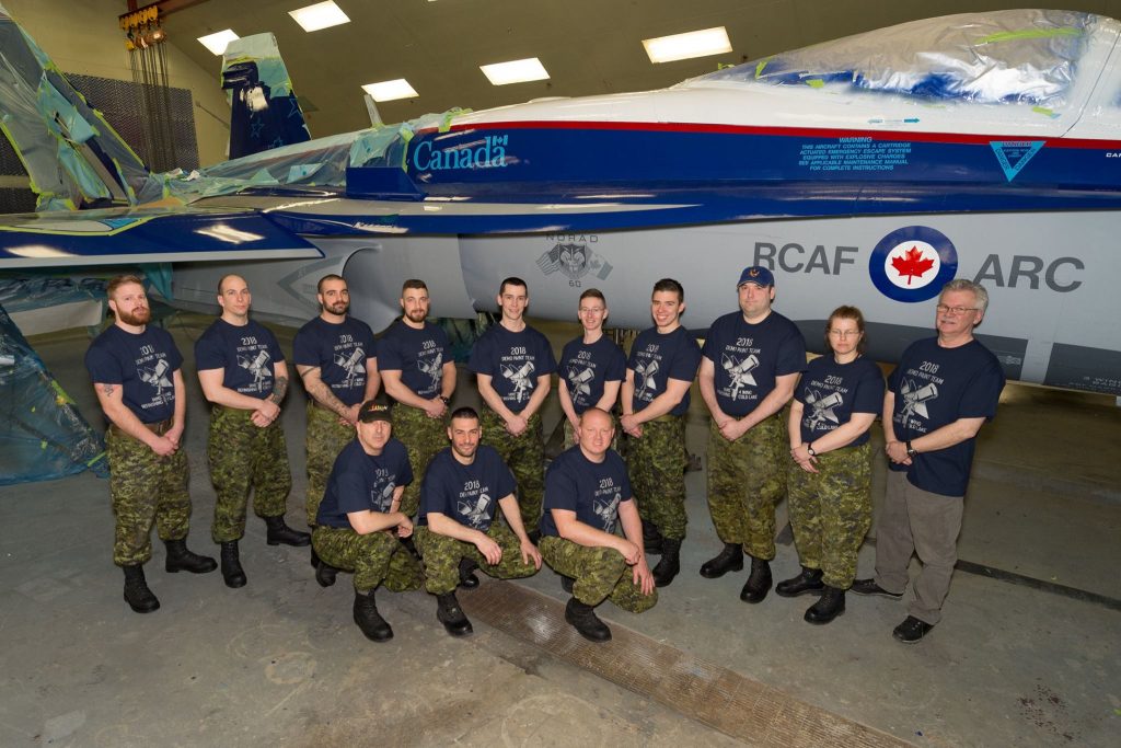 Check Out Canada's 2018 Demo Jet Honoring NORAD's 60th Anniversary