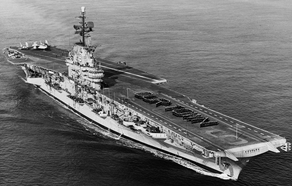 Ramp Strike: F7U Cutlass Crashes On The Deck Of The Hancock