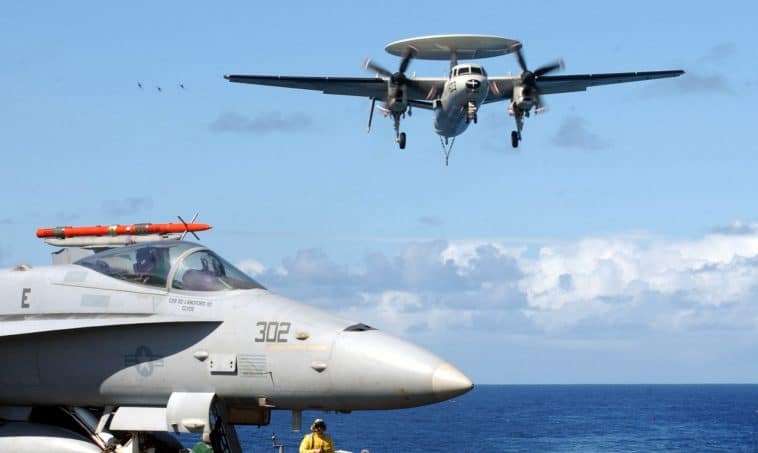 That Time a Navy Hornet Shot Down a Navy Hawkeye