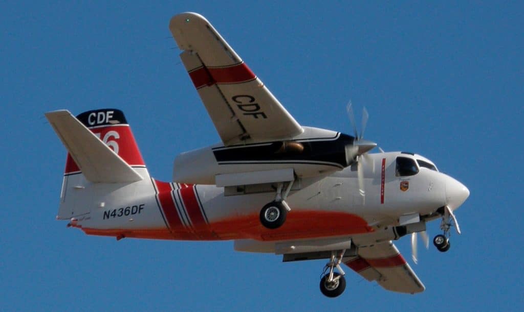 Watch: Cal Fire S-2T Firefighting Trackers Are Busy Every Fire Season