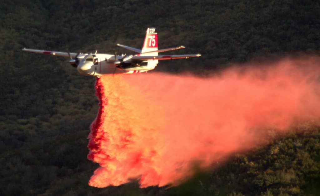Watch: Cal Fire S-2T Firefighting Trackers Are Busy Every Fire Season