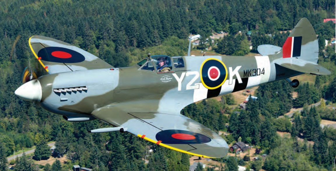 Watch See And Hear What It's Like To Fly A Spitfire Warbird