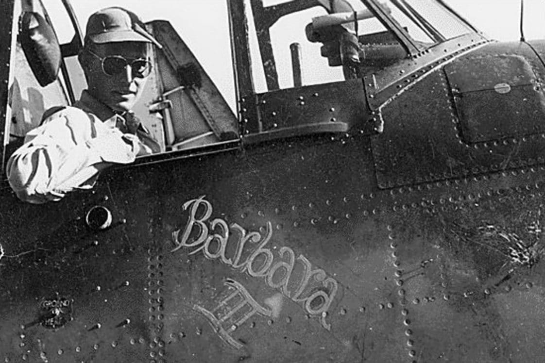 The Only President To Fly In Combat Flew A Grumman TBF Avenger.