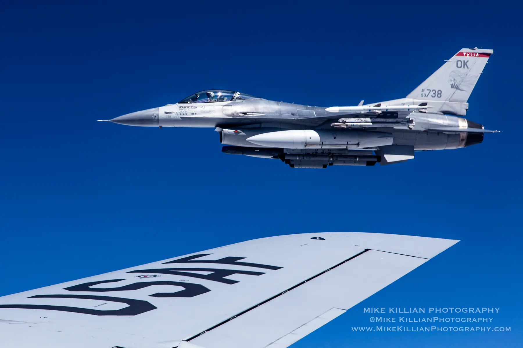 Fly Along With Oklahoma's 507th ARW Supporting Tulsa's VIPERS