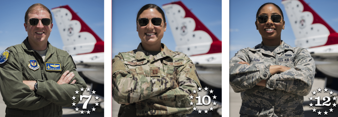 New Pilots, Officers Selected For The Air Force Thunderbirds