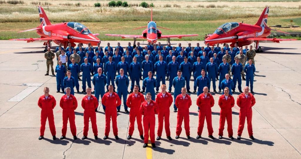 Britain's Red Arrows Launch North American Tour In August