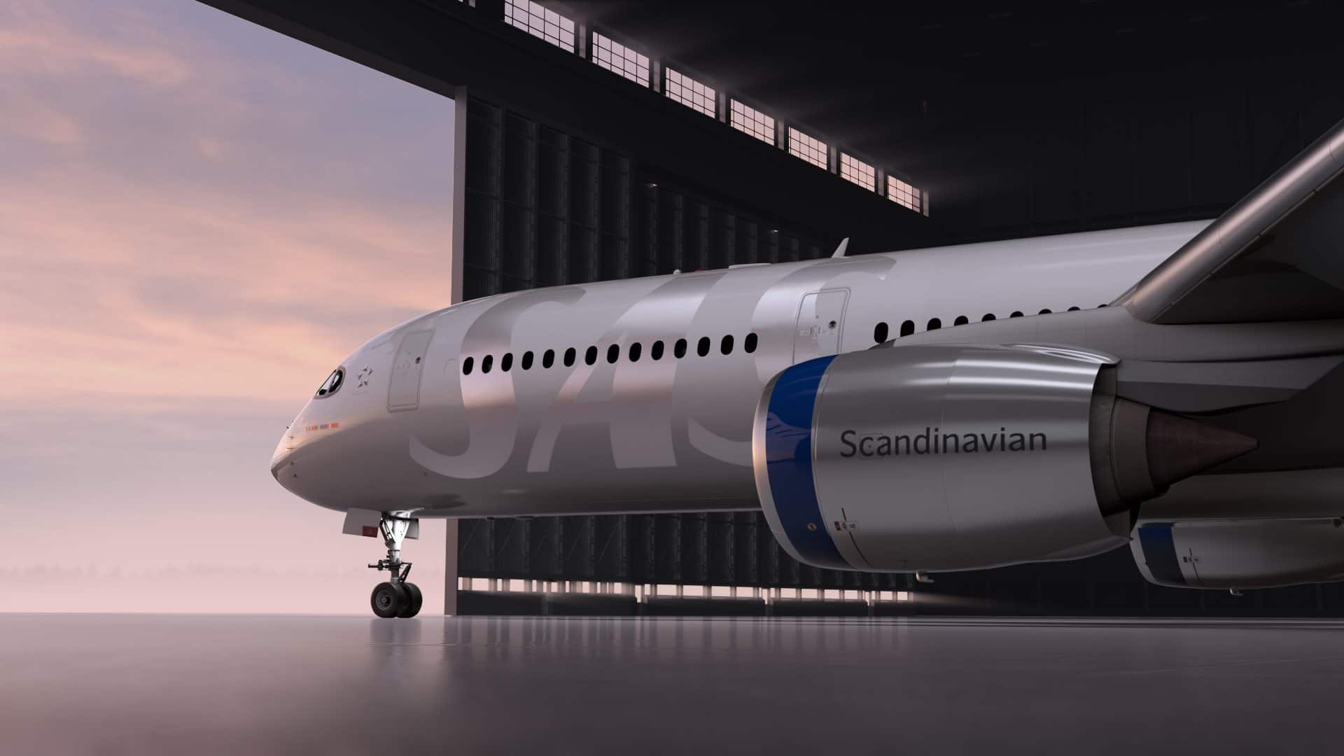 SAS Unveils New Livery