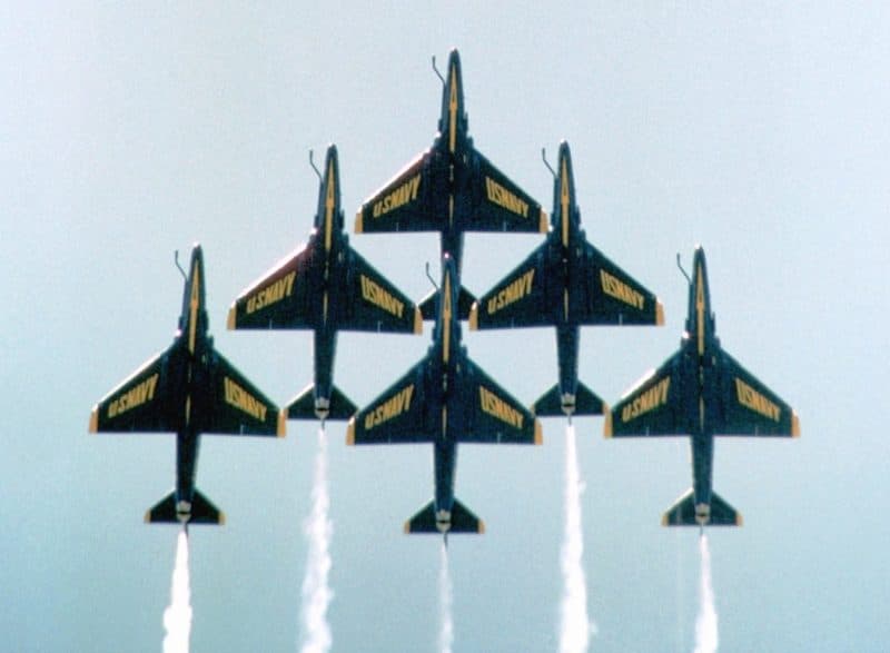 WATCH: Here's How The Blue Angels Became Pop Culture Stars