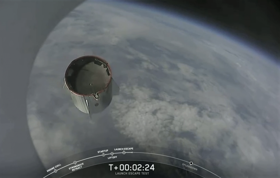 SpaceX Crew Dragon Performs Successful Launch Abort Test
