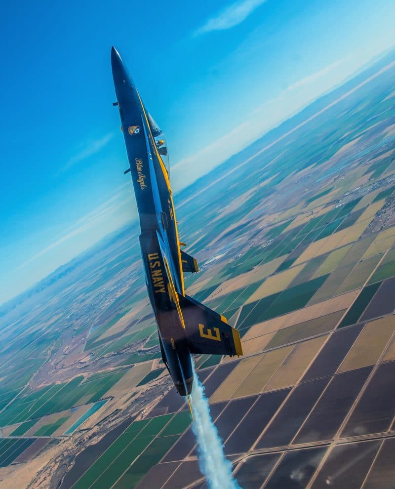 Marine Pilot Trades F-35B For Blue Angels F/A-18