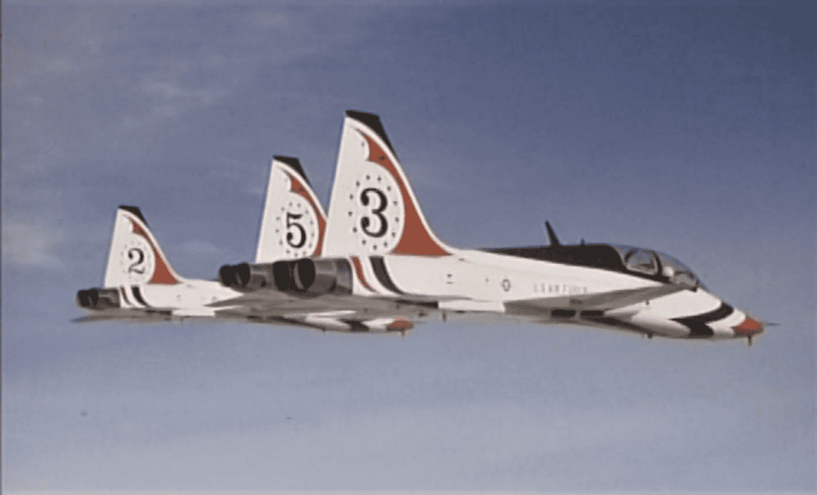 Air Force Thunderbirds Connect With 'The Six Million Dollar Man'