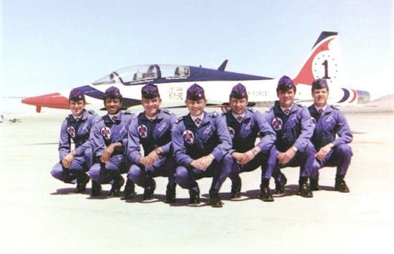 Air Force Thunderbirds Connect With 'The Six Million Dollar Man'