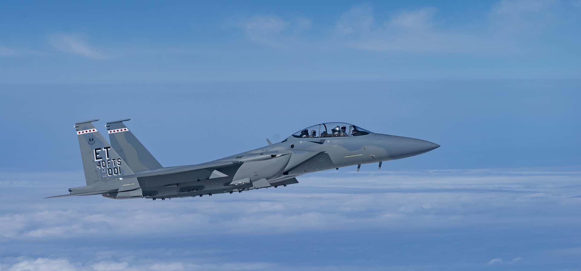 Boeing's First F-15EX Arrives At Eglin Air Force Base