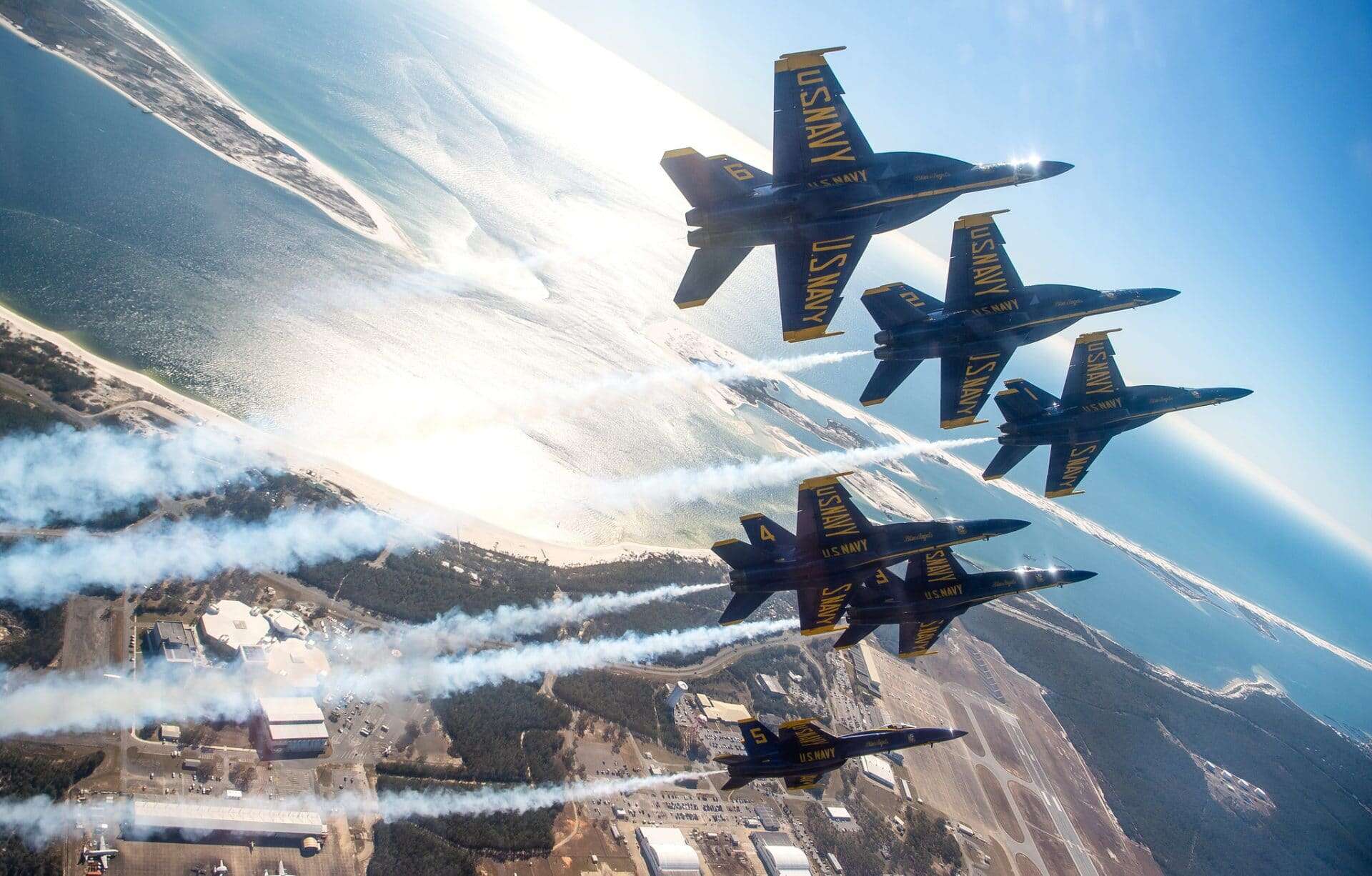 Blue Angels Arrive at Sun 'n Fun to Kick-off their 75th Anniversary