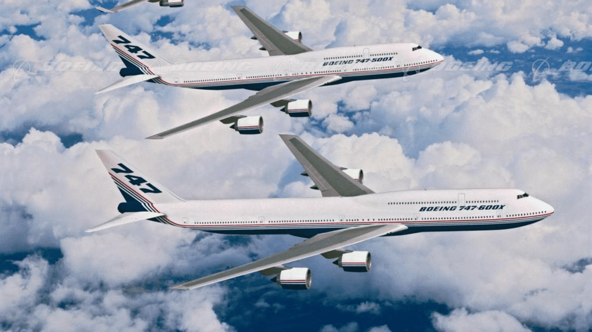 Boeing 747-500X, -600X: Queens of the Skies that Never Were