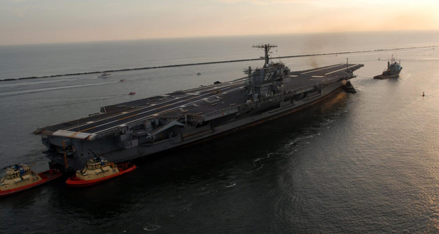 WATCH: Day And Night Flight Operations Aboard The Kennedy