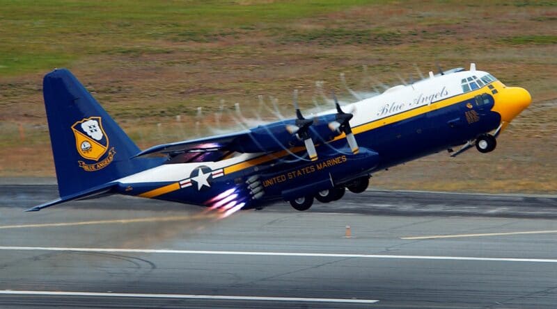 WATCH: Fat Albert Rockets Into Airshow Skies