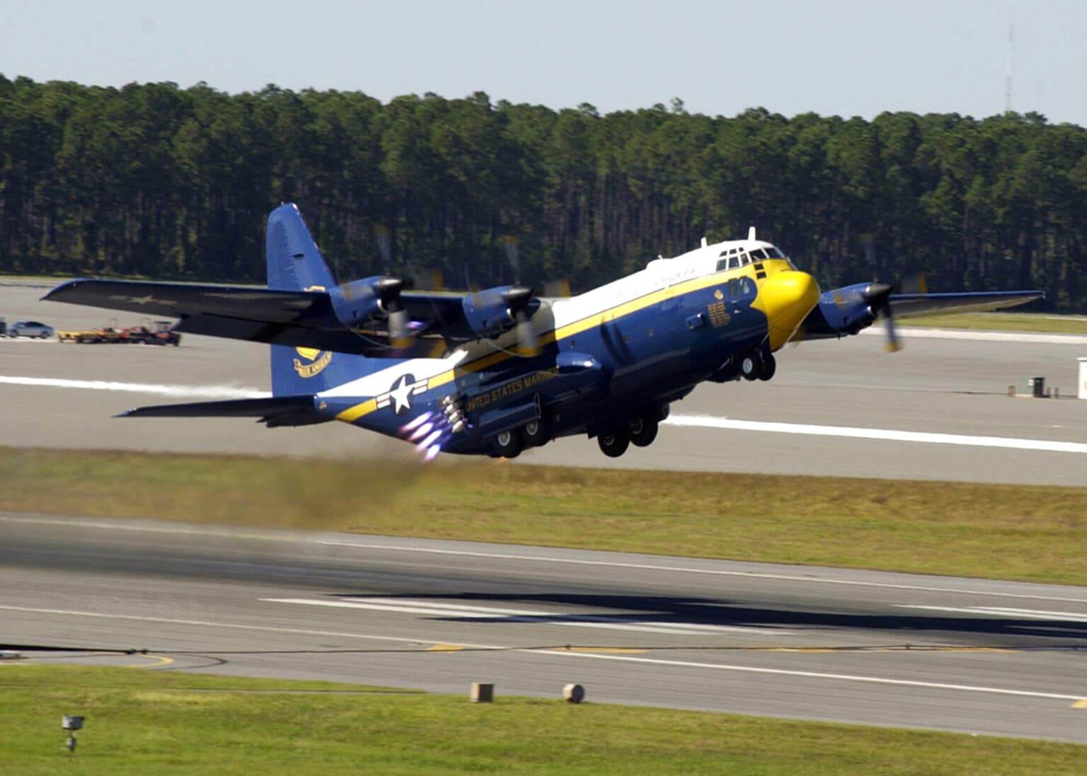 WATCH: Fat Albert Rockets Into Airshow Skies
