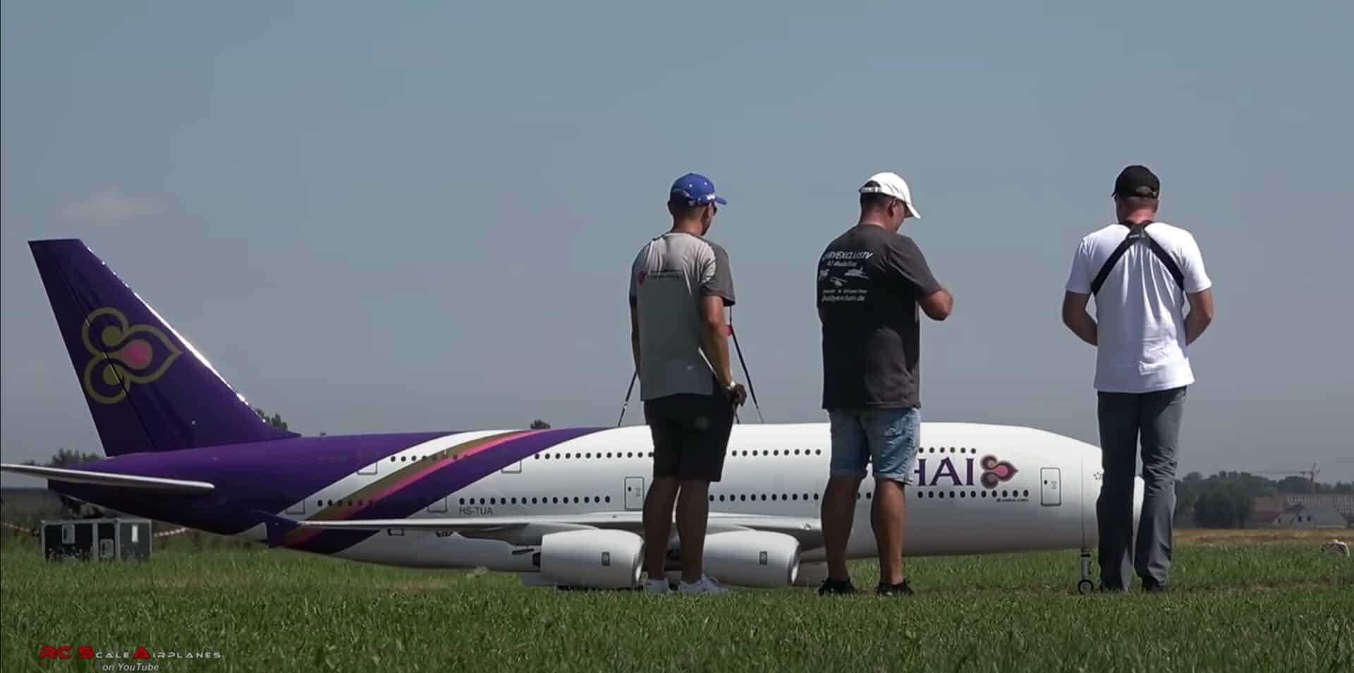 WATCH: The World's Largest RC Airliner Actually Flies