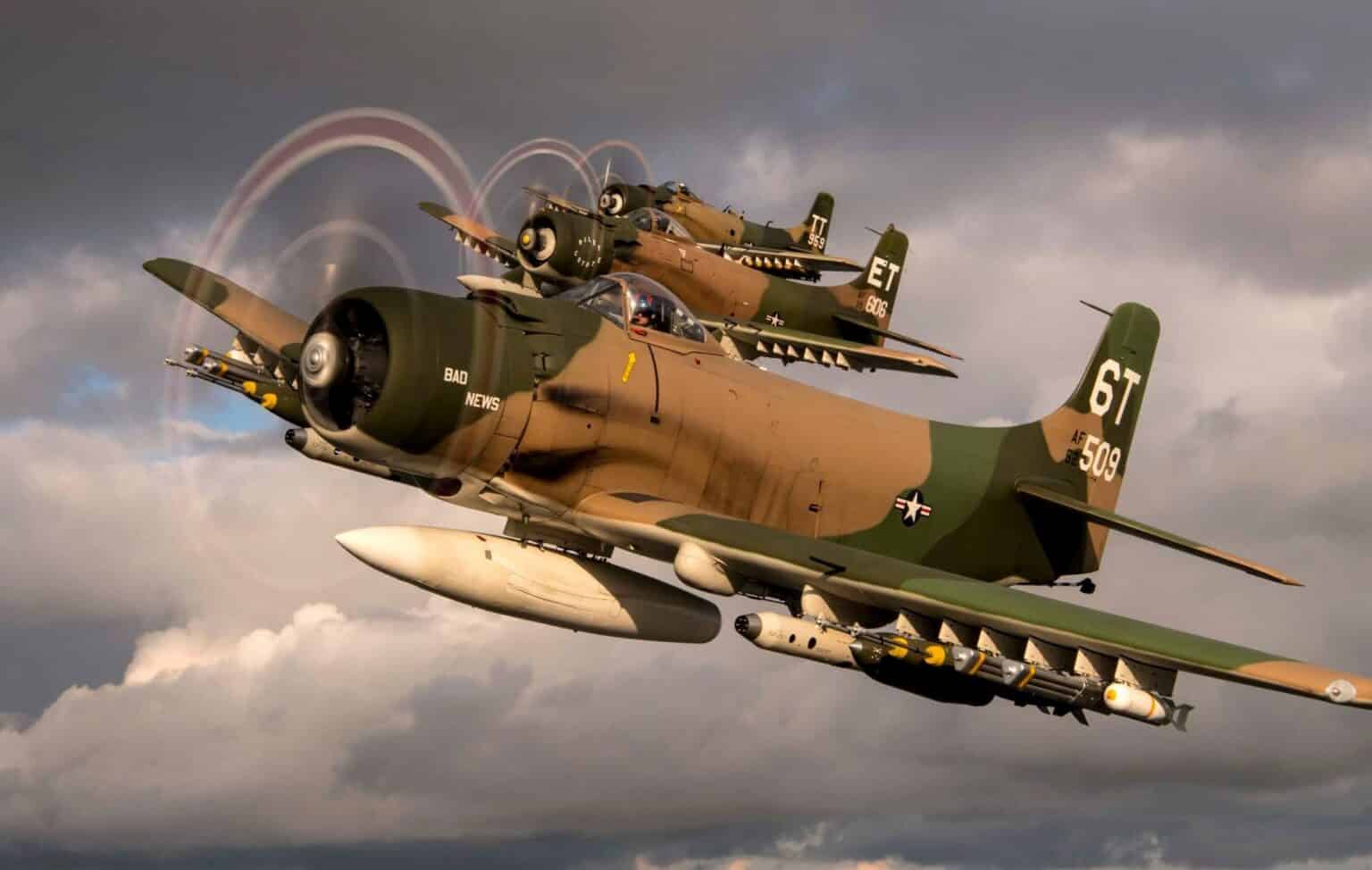 My Fighter Career: I'm Assigned To Fly A Prop Job- The A-1H Skyraider