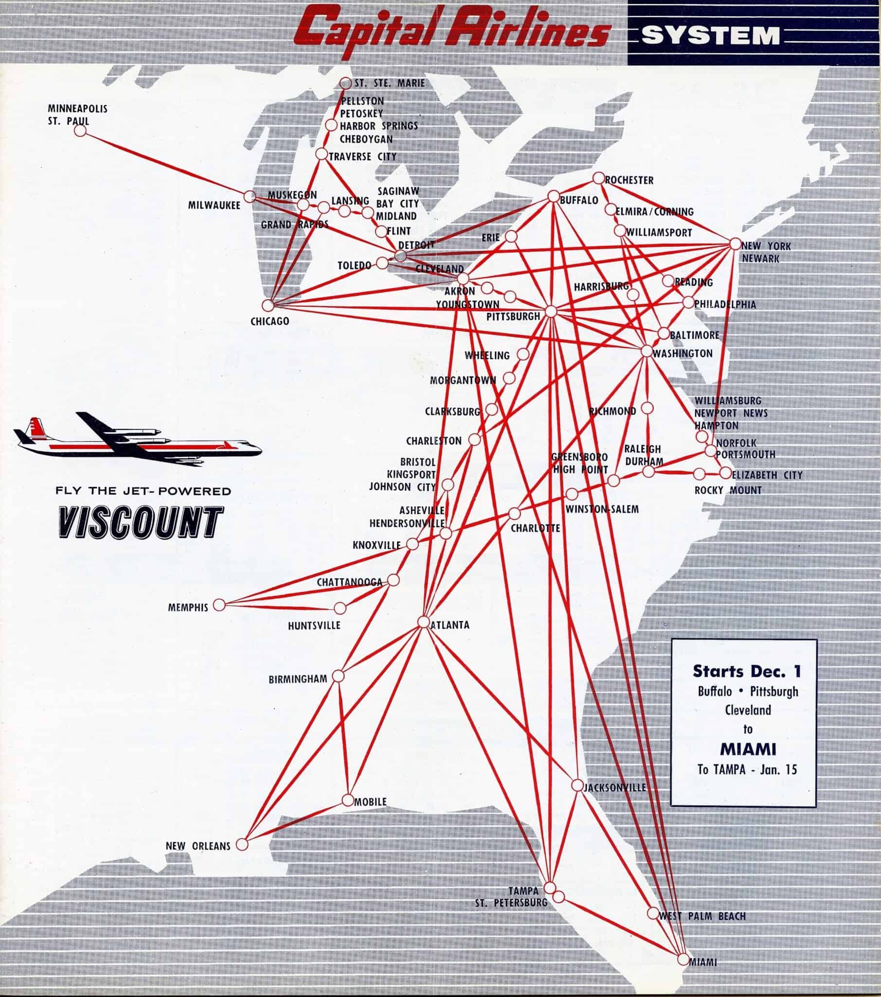 1955: America Welcomes The Viscount, The World's First Turboprop Airliner