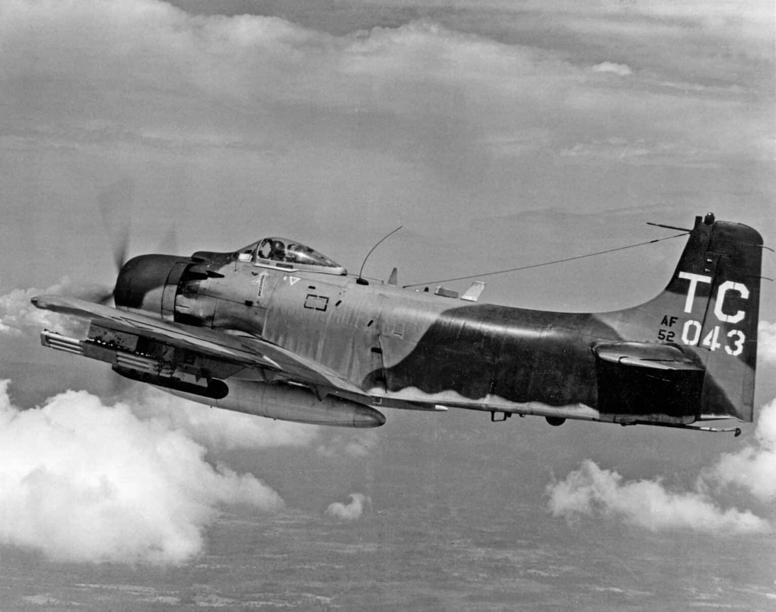 My Fighter Career: I'm Assigned To Fly A Prop Job- The A-1H Skyraider