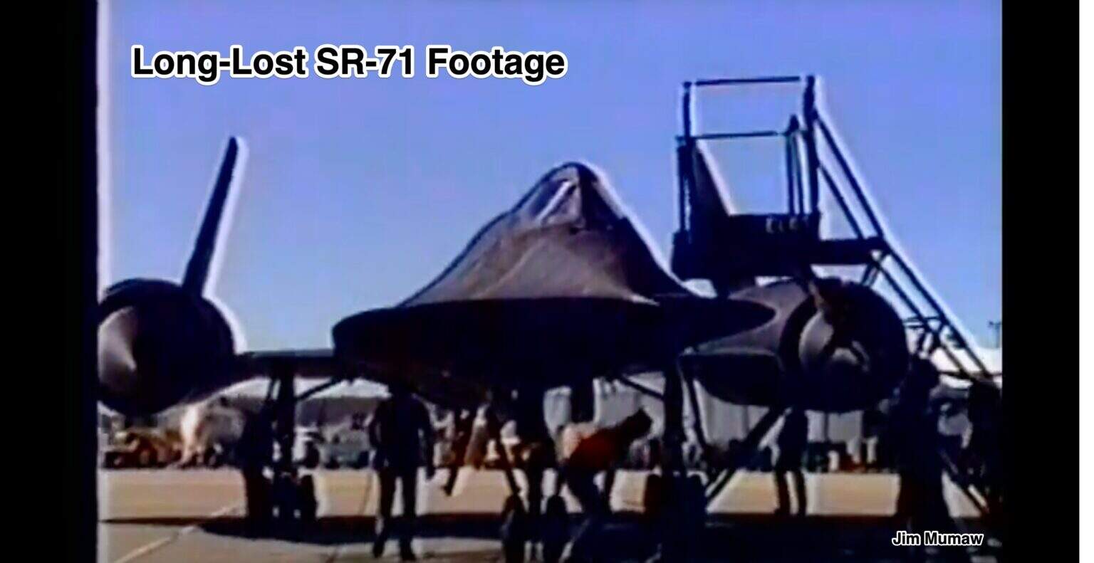 SR-71 Footage From Edwards AFB Makes Debut