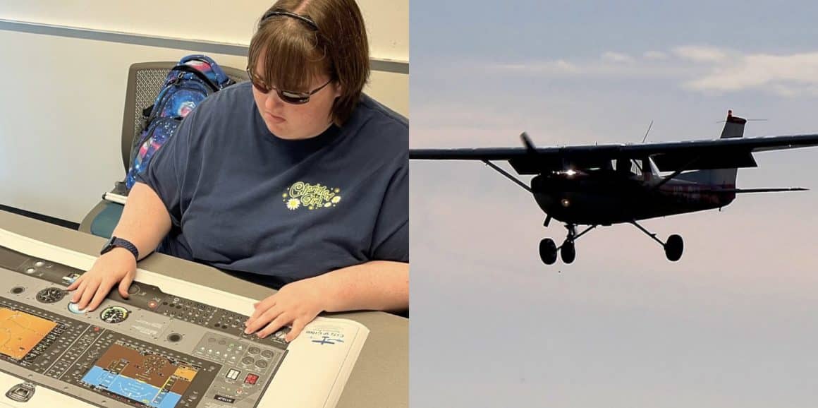 Blind 21-Yr Old Is Piloting A Plane Cross-Country For Great Cause