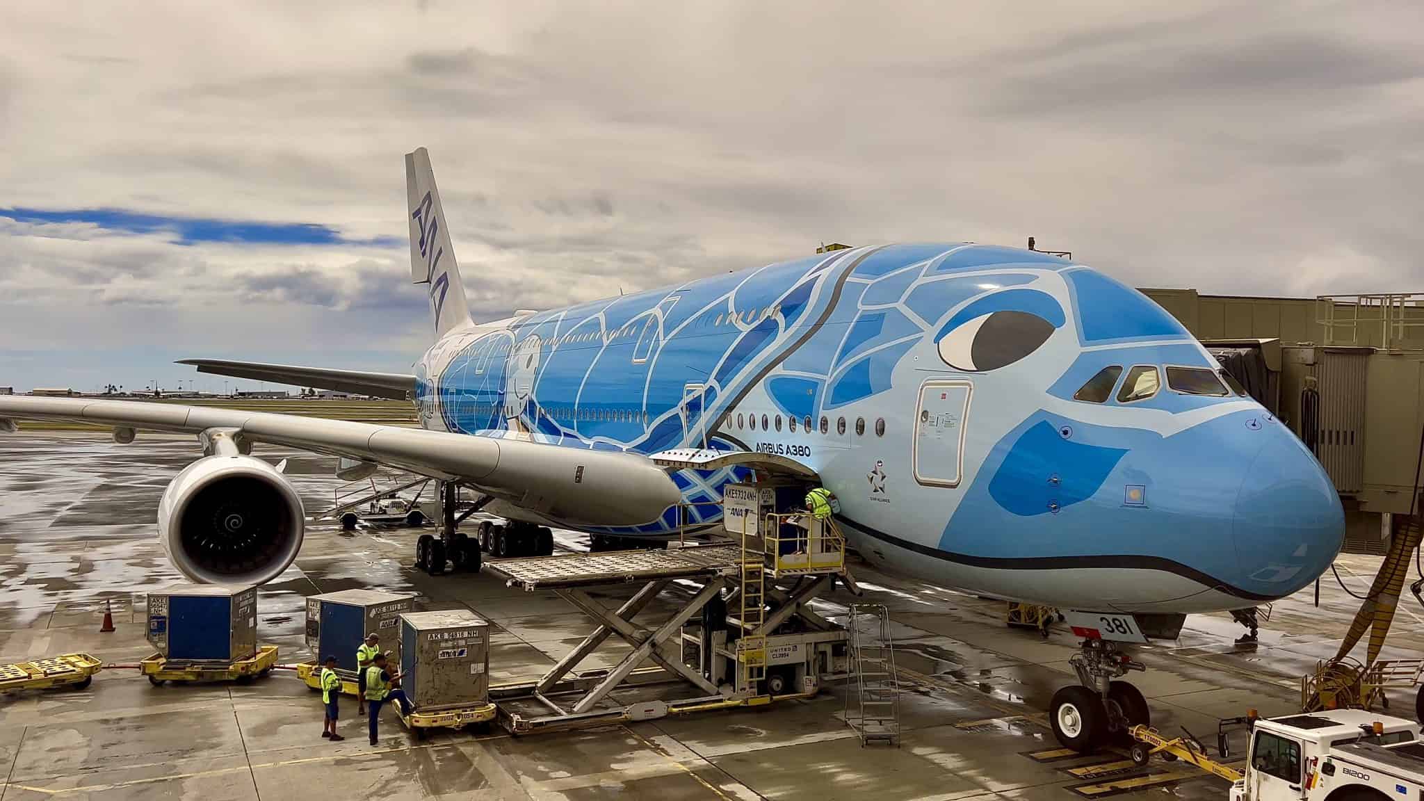 My Flight On The All Nippon Airways’ Mighty A380 'Flying Honu'