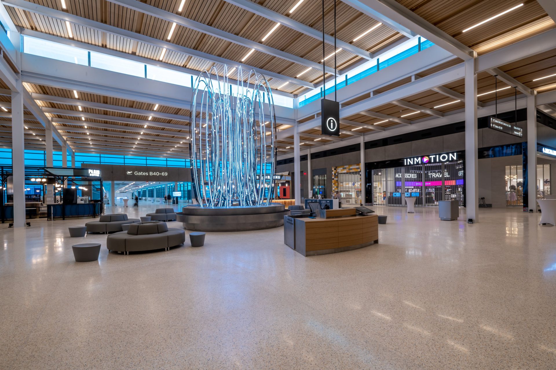 New Terminal Debuts at Kansas City International