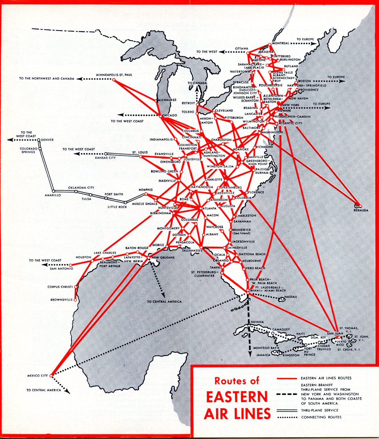 Silver Falcons & Golden Falcons: Eastern Air Lines In The 1950s