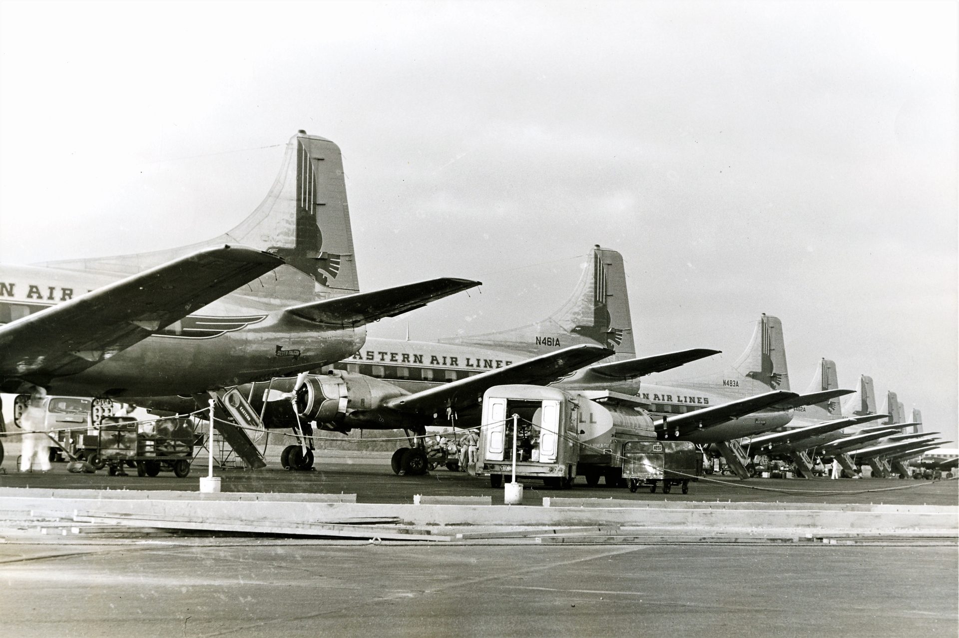 Silver Falcons & Golden Falcons: Eastern Air Lines in the 1950s