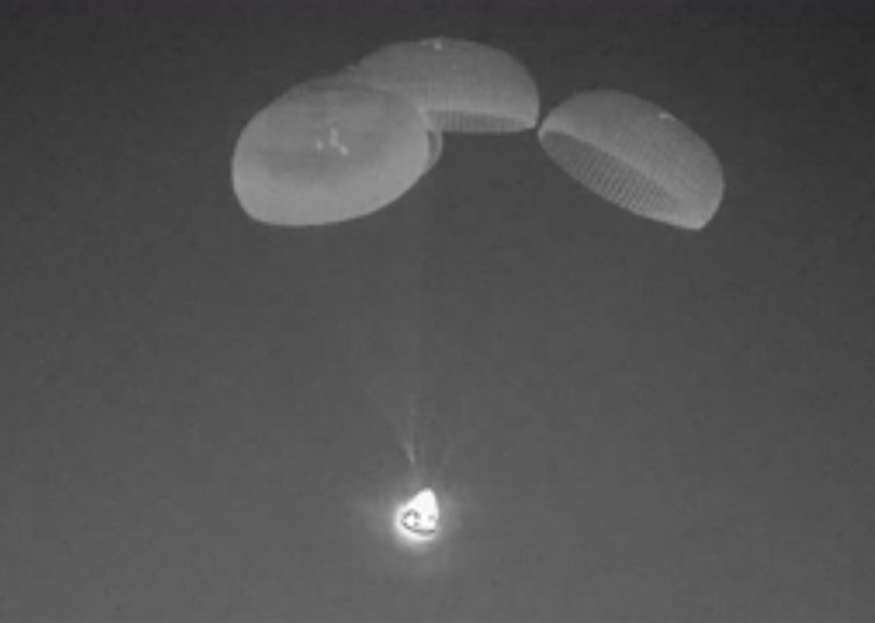 WATCH: NASA’s Crew-6 Returns To Earth In A Fireball Reentry