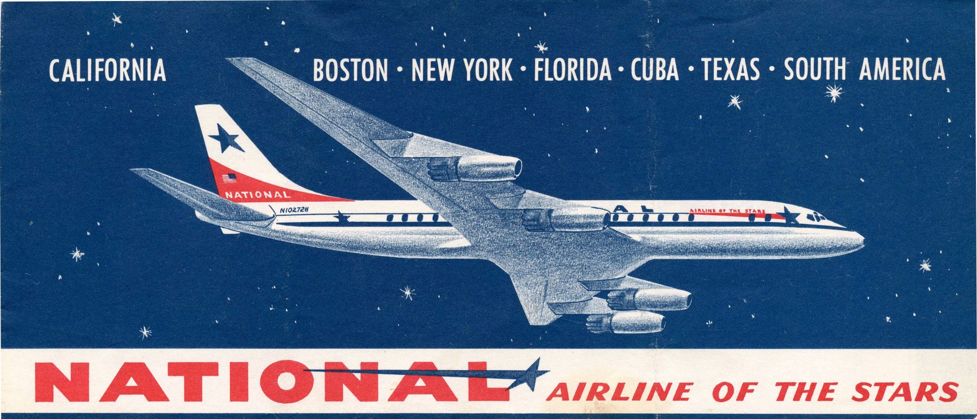 National Airlines - The Airline of the Stars