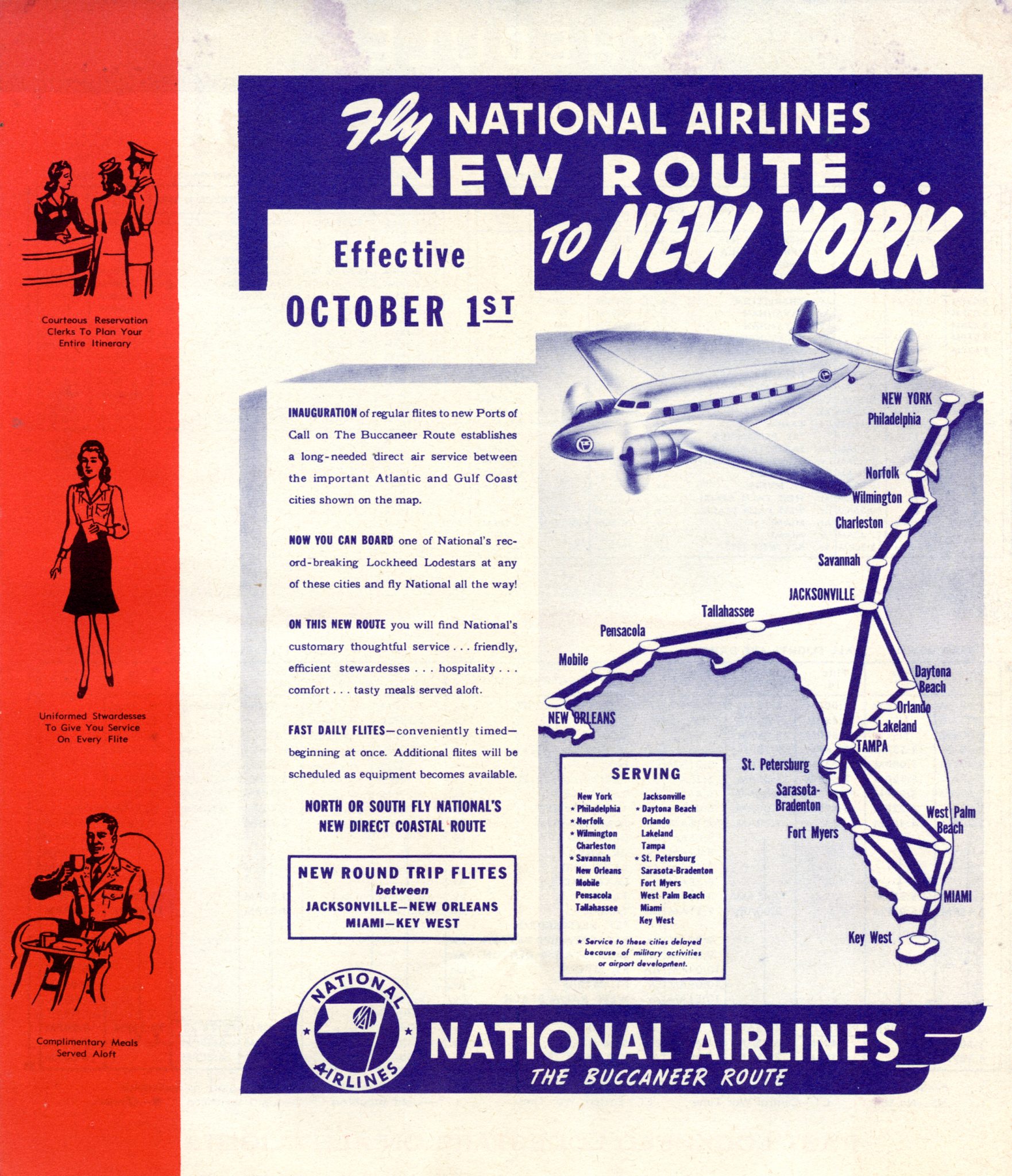 National Airlines - The Airline Of The Stars