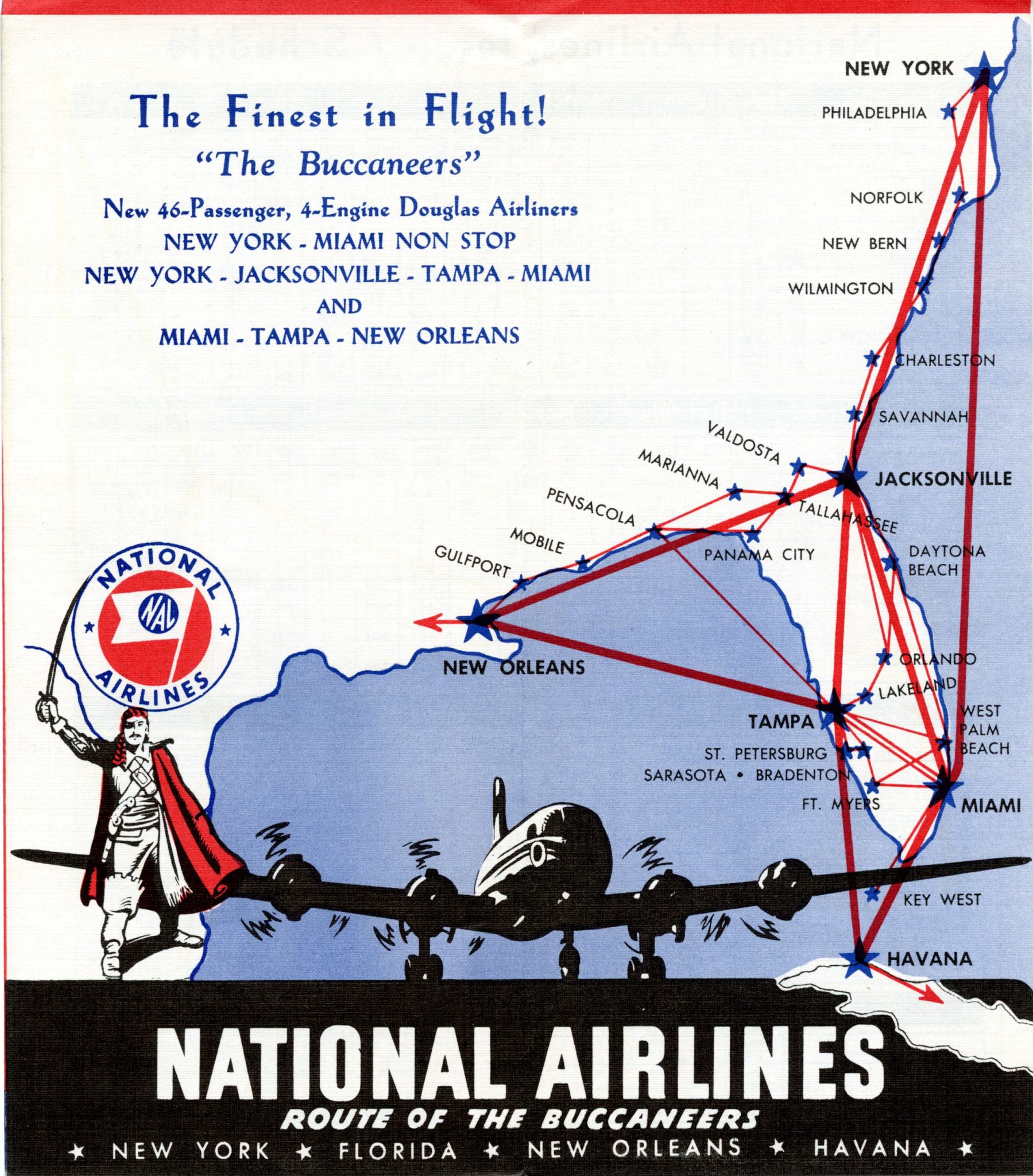 National Airlines - The Airline Of The Stars
