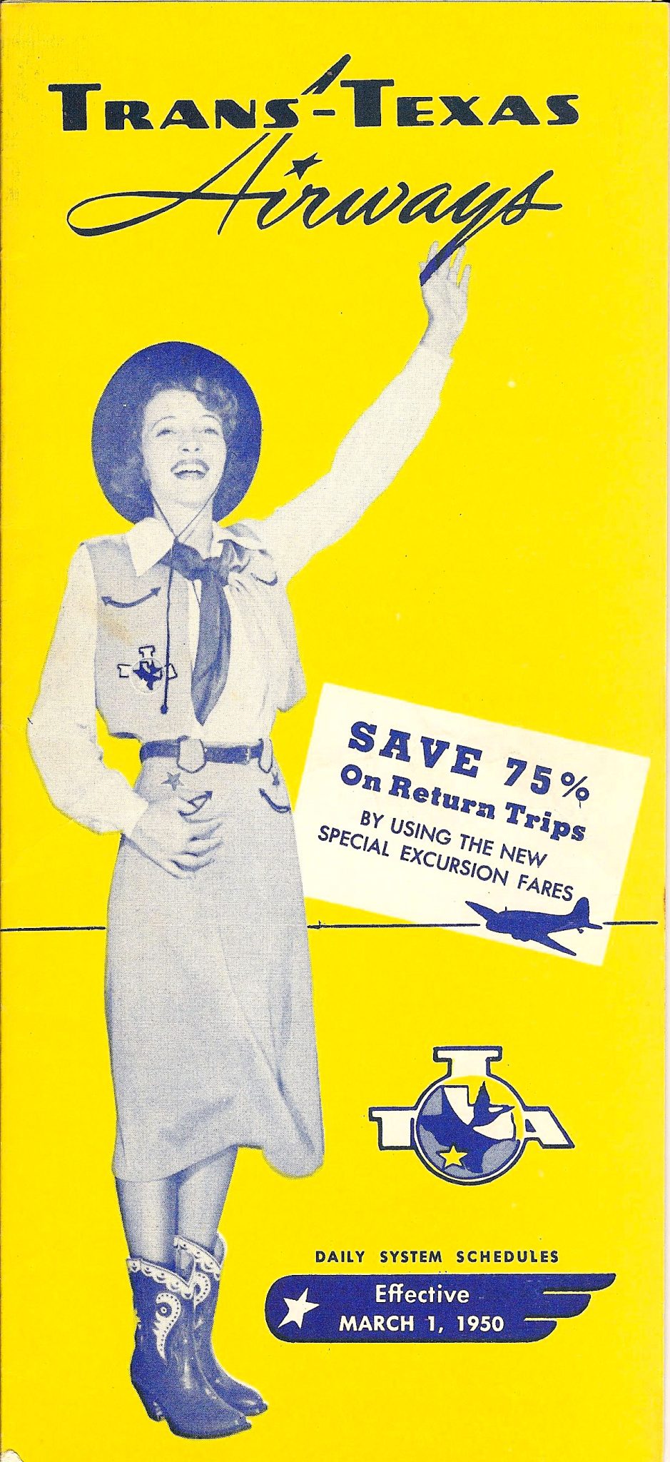 Trans-Texas Airways: Route Of The Starliners