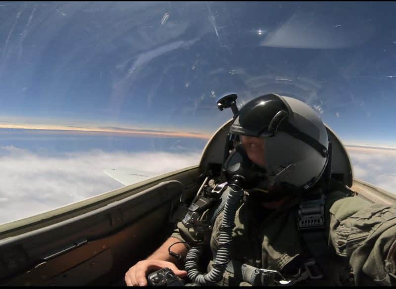 Intercepting The Solar Eclipse In T-38s With The USAF